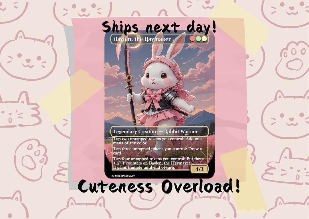 Baylen, the Haymaker - Cute Proxy | Custom Alter Full Art Card ...