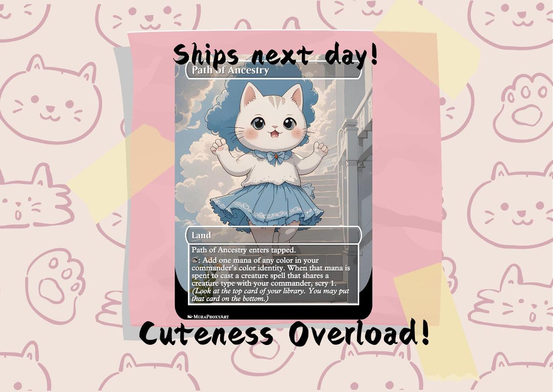 Path of Ancestry - Cute Proxy | Custom Alter Full Art Card | Commander ...