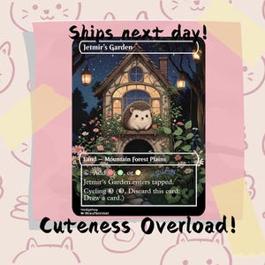 Jetmir's Garden - Cute Triome Land Proxy | Custom Alter Full Art Card ...