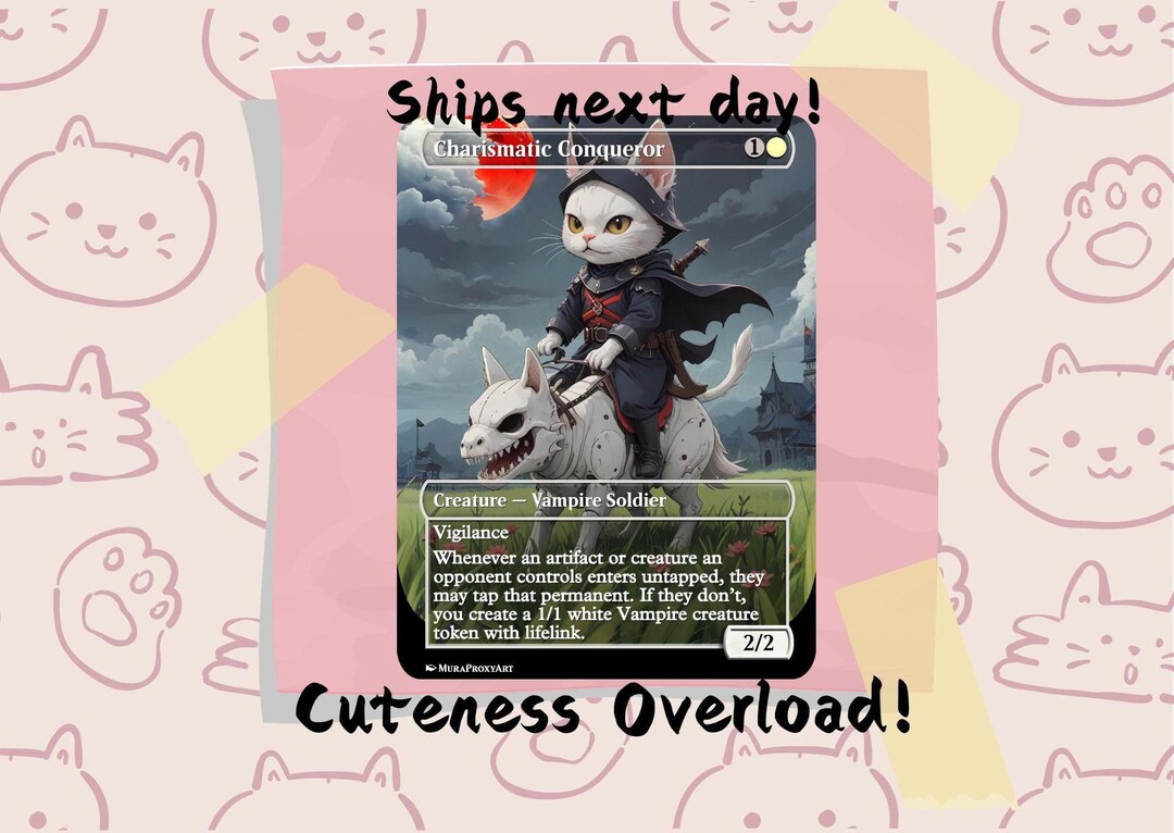 Charismatic Conqueror - Cute Proxy | Custom Alter Full Art Card ...