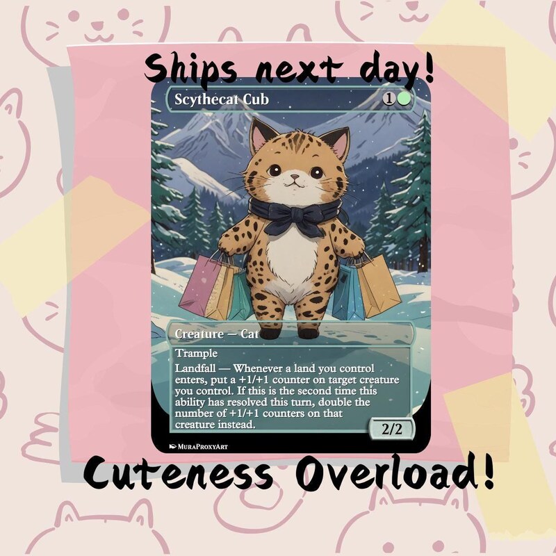 Cat Cub Art - Etsy UK