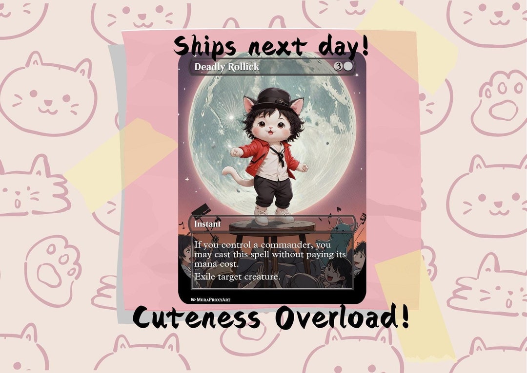Deadly Rollick - Cute Proxy | Custom Alter Full Art Card | Commander ...