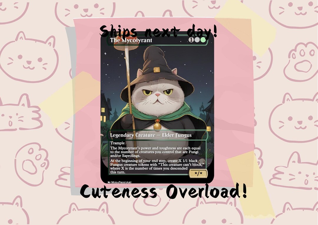 The Mycotyrant - Cute Proxy | Custom Alter Full Art Card | Commander ...