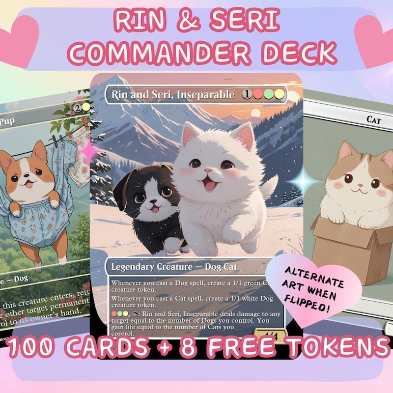 Foil Commander Proxy Deck - Etsy