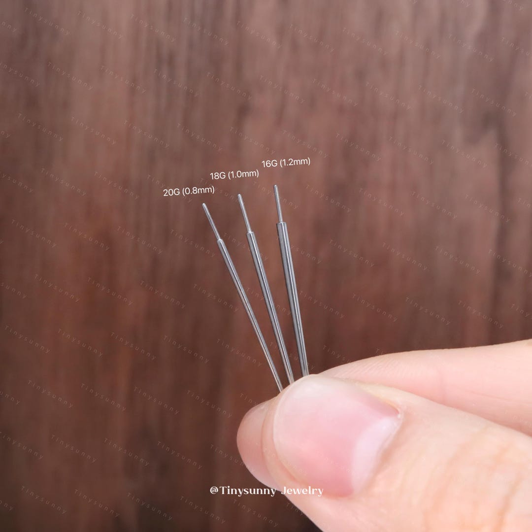 20G/18G/16G Titanium Insertion Tool, Body Piercing Accessory ...