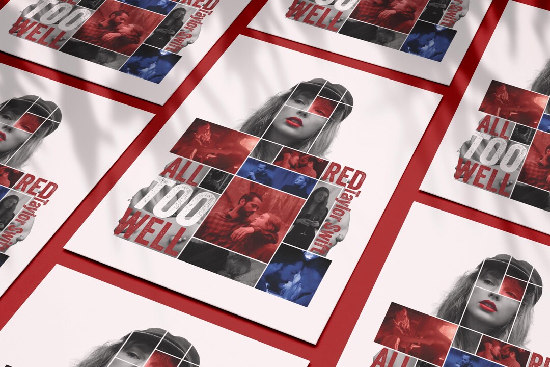Taylor Swift Red Album Poster: All Too Well Song (digital Download) - Etsy