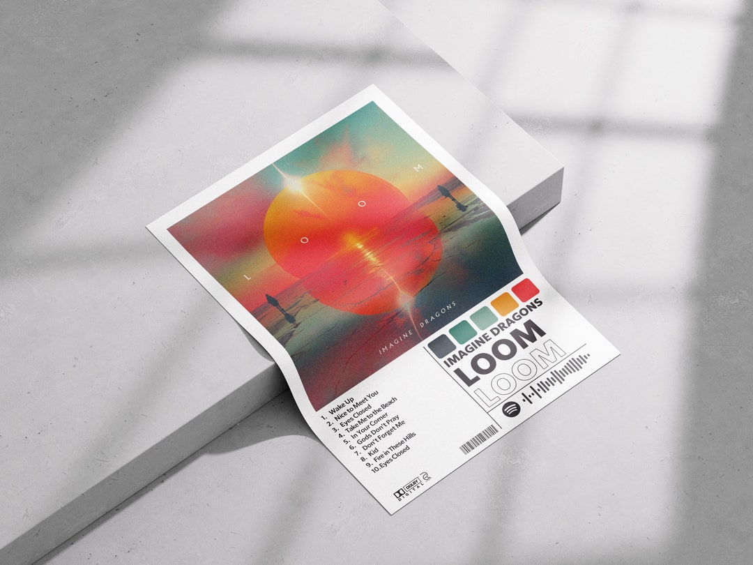 Imagine Dragons, Album Cover Posters, Music Album Posters Set, Music ...