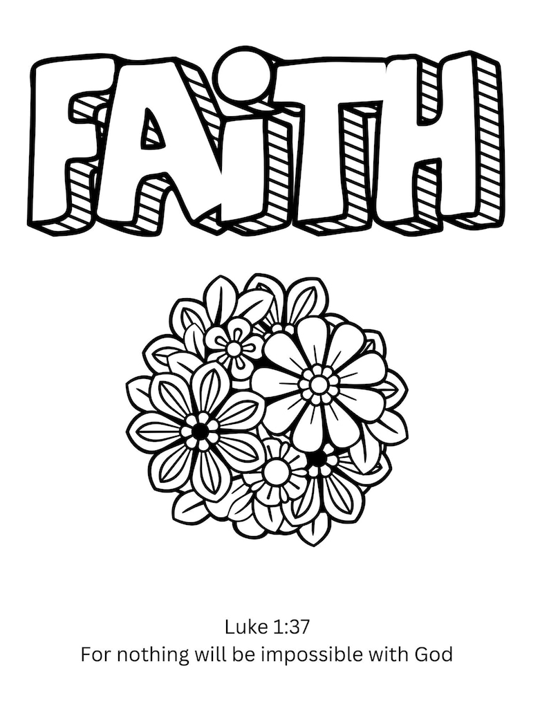 Kids Coloring Pages Printable Coloring Pages Bible Verse Coloring Pages ...