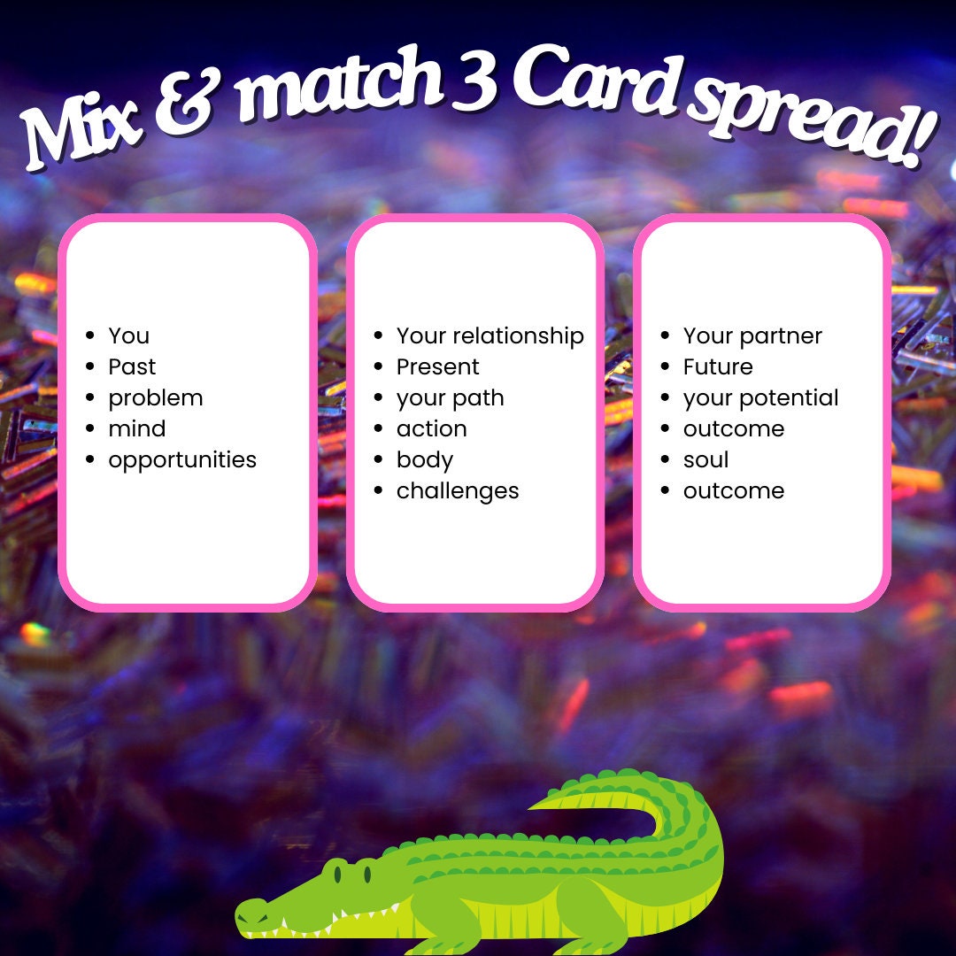 Mix & Match 3 Card Spread! - Etsy