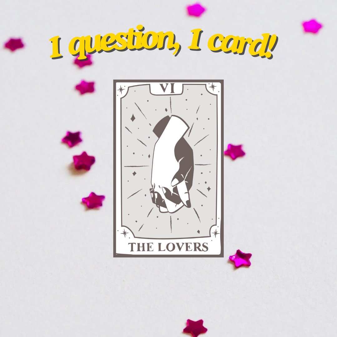 One Question, One Card! - Etsy