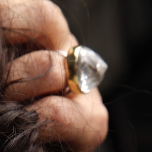 Conic Quartz Ring - Etsy