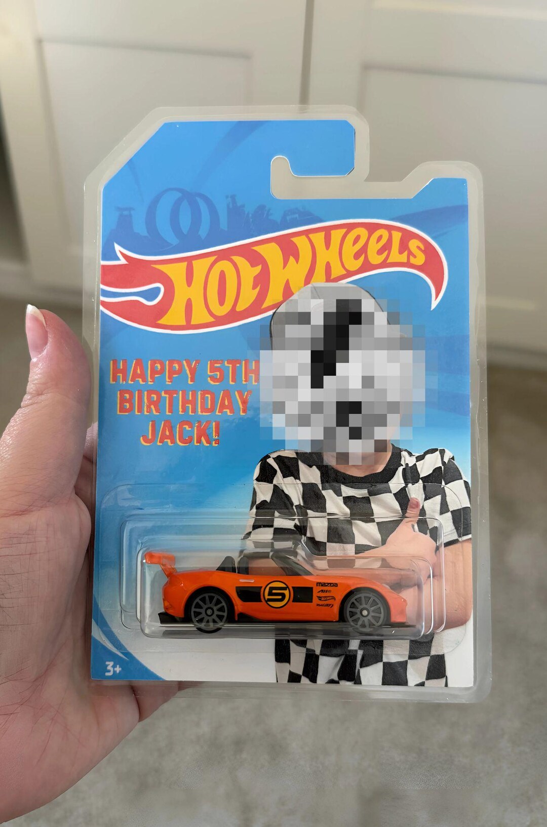 Custom Die-cast Car Package, Personalized Backing Card for Toy Cars ...