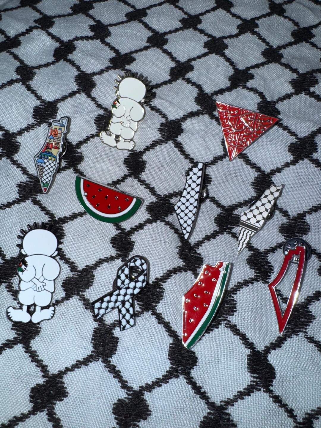 Palestine Solidarity Enamel Pins - Etsy