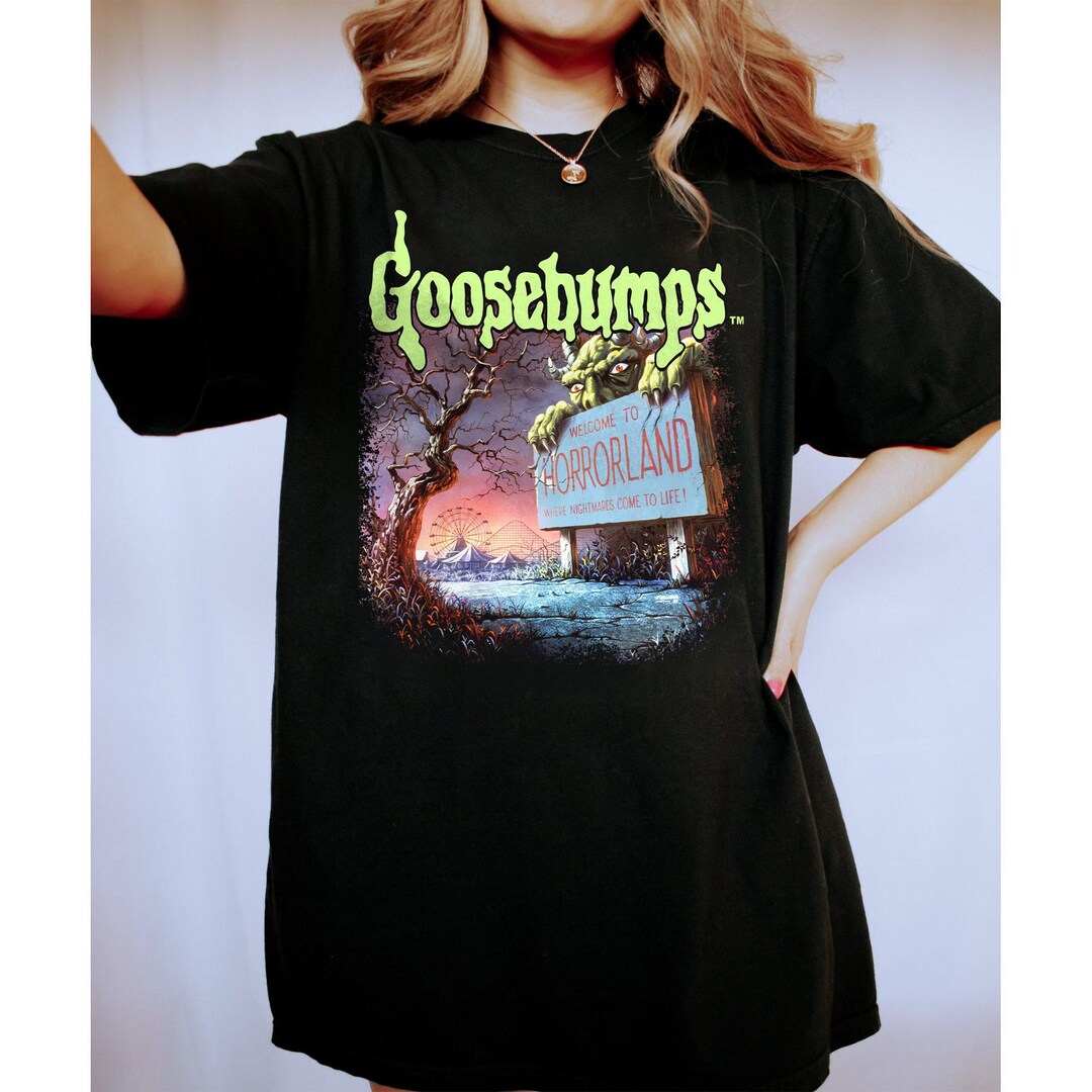 Goosebumps Shirt File Digital, Horrorland Shirt_ R_l_stine Goosebumps ...