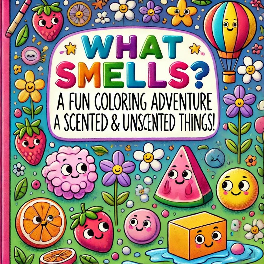 Smelly & Scent-free Fun! | A Playful Coloring Book of Things That Smell ...