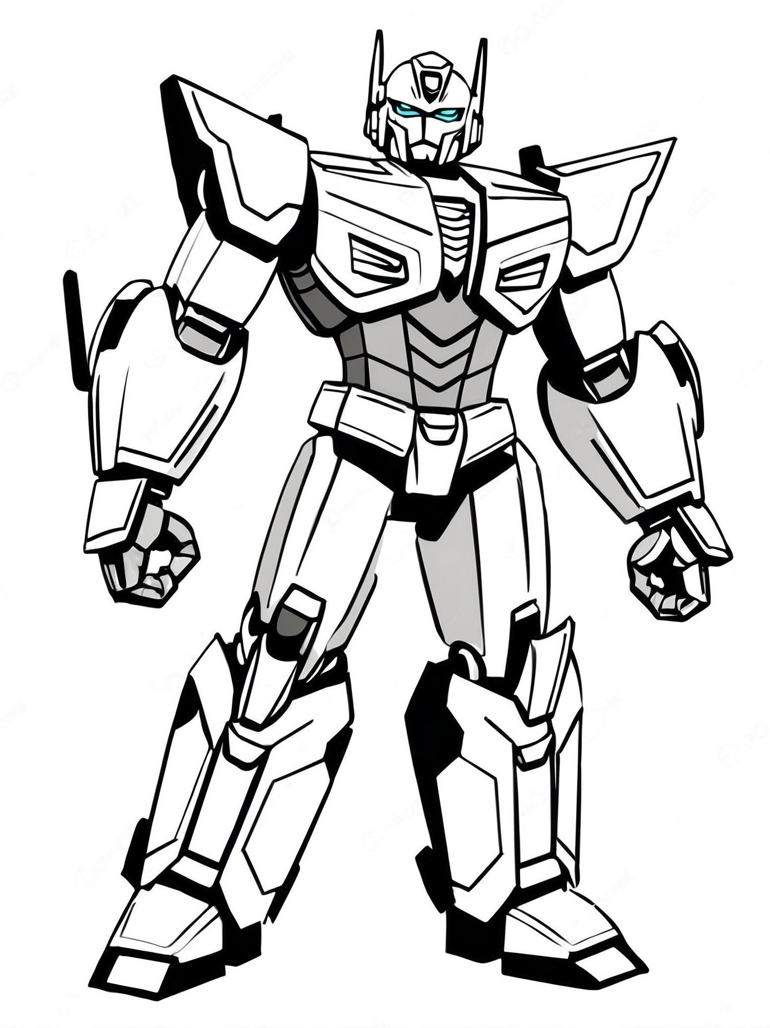 Transformers Coloring Book | Fun and Educational Activity for Kids ...