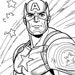 Captain America Coloring Pages for Kids and Adults | Printable ...