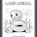 Kids Animal Coloring Pages Printable Digital Download Fun and ...