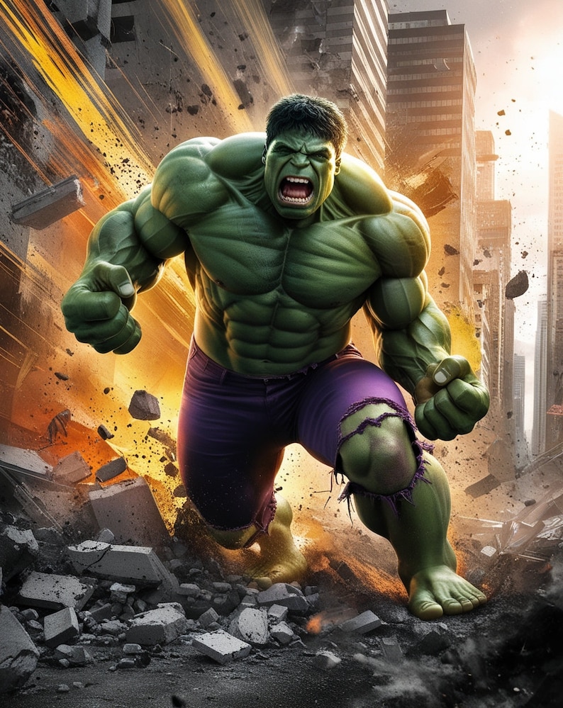 Hulk Character Art Transparent Background SVG, PDF, JPEG Files Ideal ...