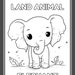 Kids Animal Coloring Pages | Printable Digital Download | Fun and ...
