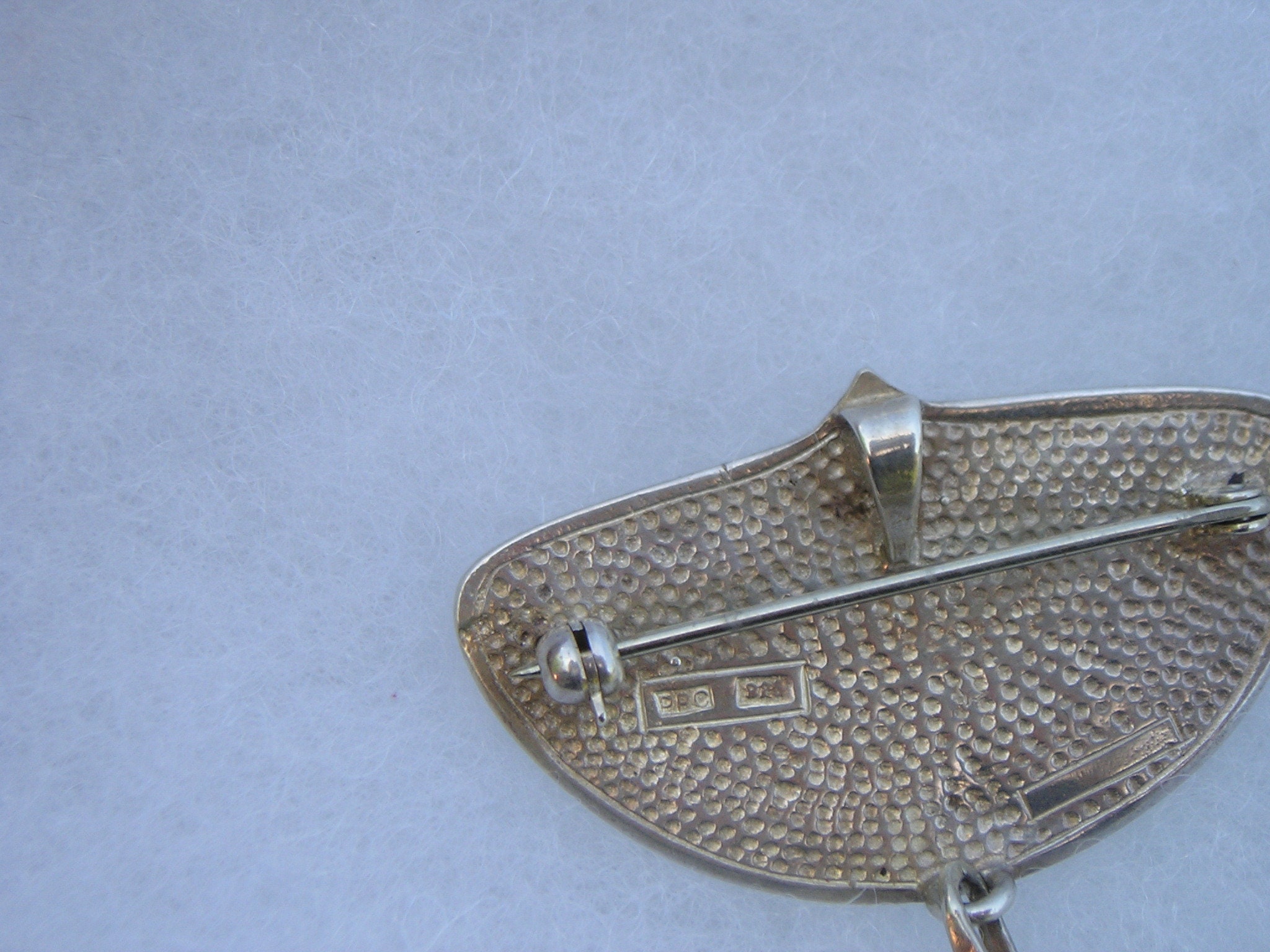 Stunning Pat Cheney PPC Sterling 925 Enamel Guilloche Pin | Etsy