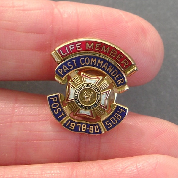 Life Member Vfw Pin - Etsy
