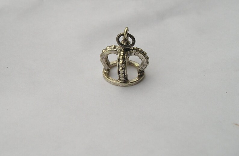 Pretty Sterling Silver Danecraft Crown Charm Pendant 925 - Etsy