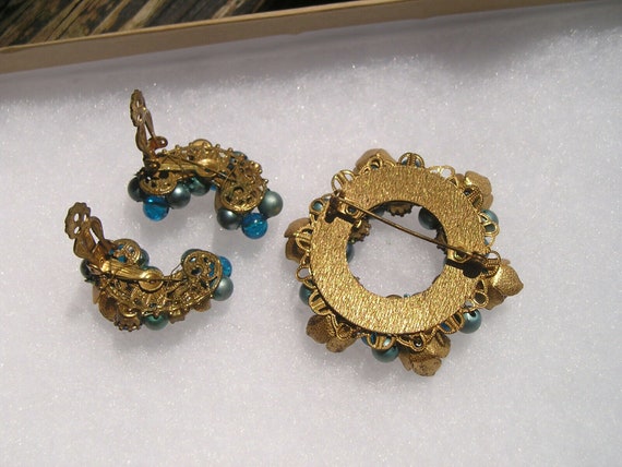 Early Unsigned Miriam Haskell Faux Pearl glass Rhines… - Gem