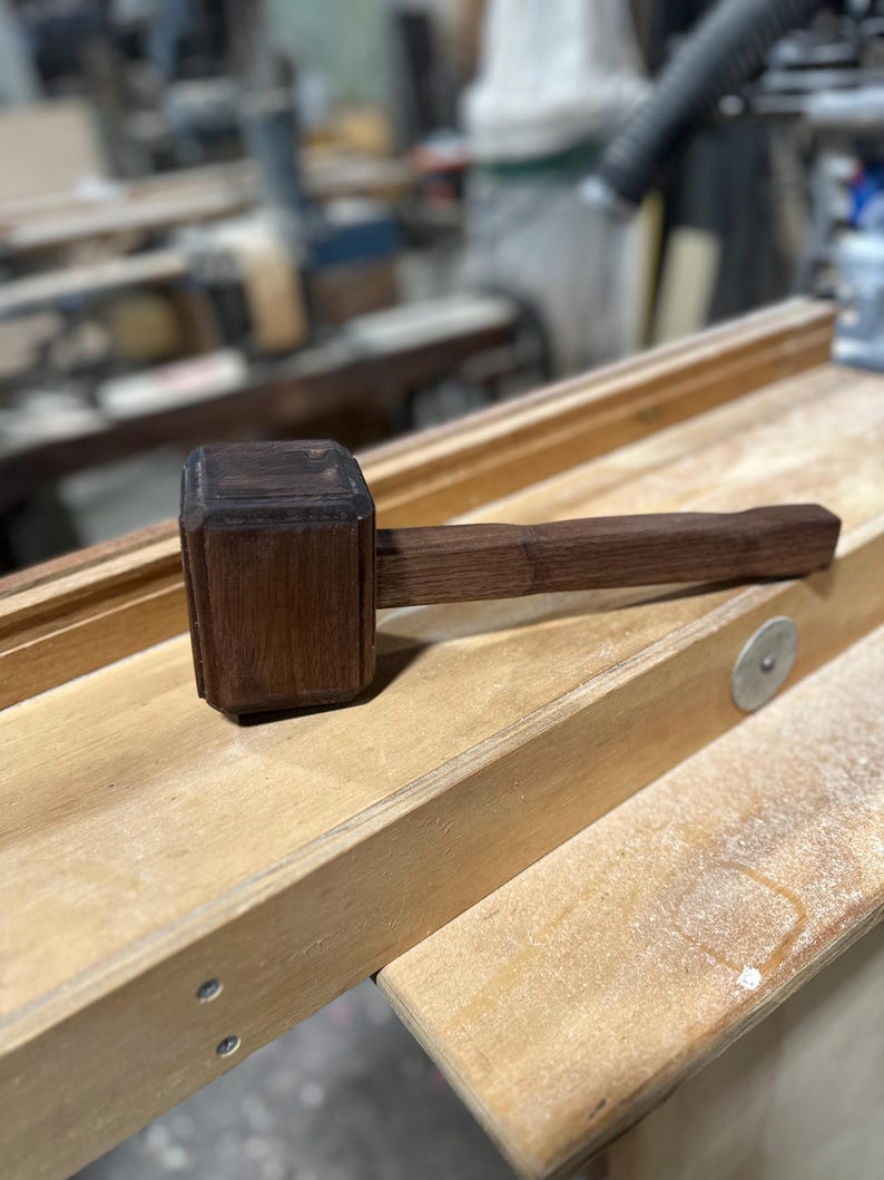 Walnut Wooden Mallet - Etsy