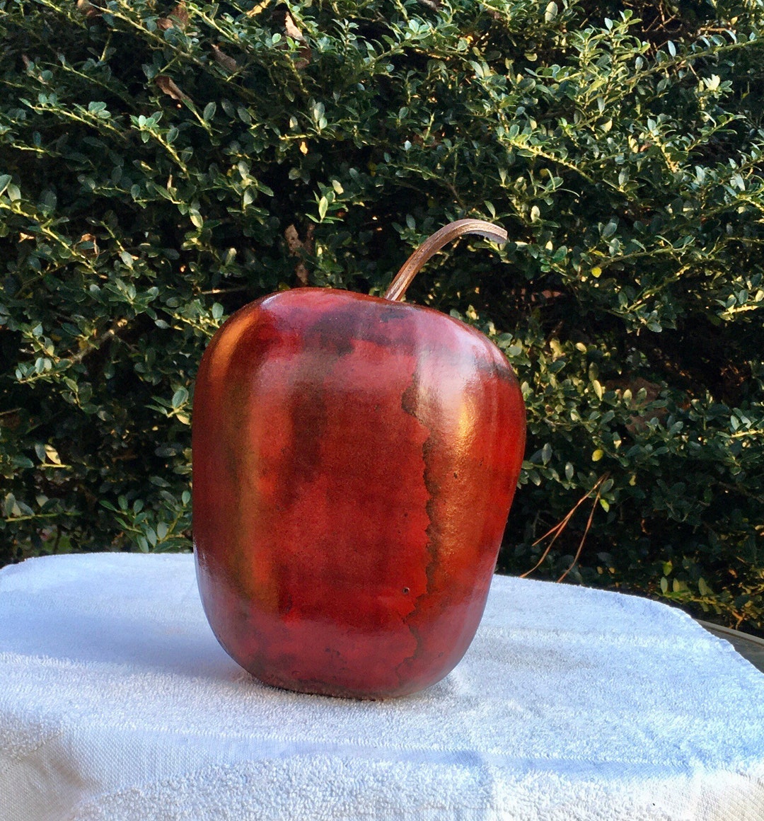 Red Delicious Apple Gourd - Etsy
