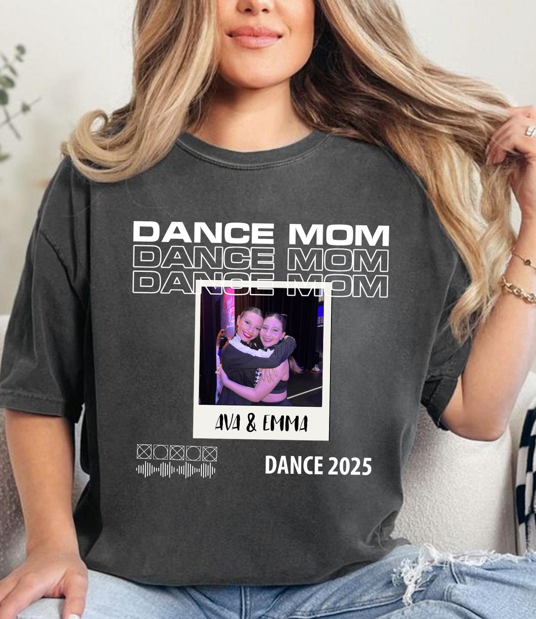 Personalized Dance Mom T-shirt, Custom Dance Mom Shirt, Dance Photo ...