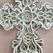 11" X 14" Multilayer 3D Celtic Cross Paper Art - Etsy