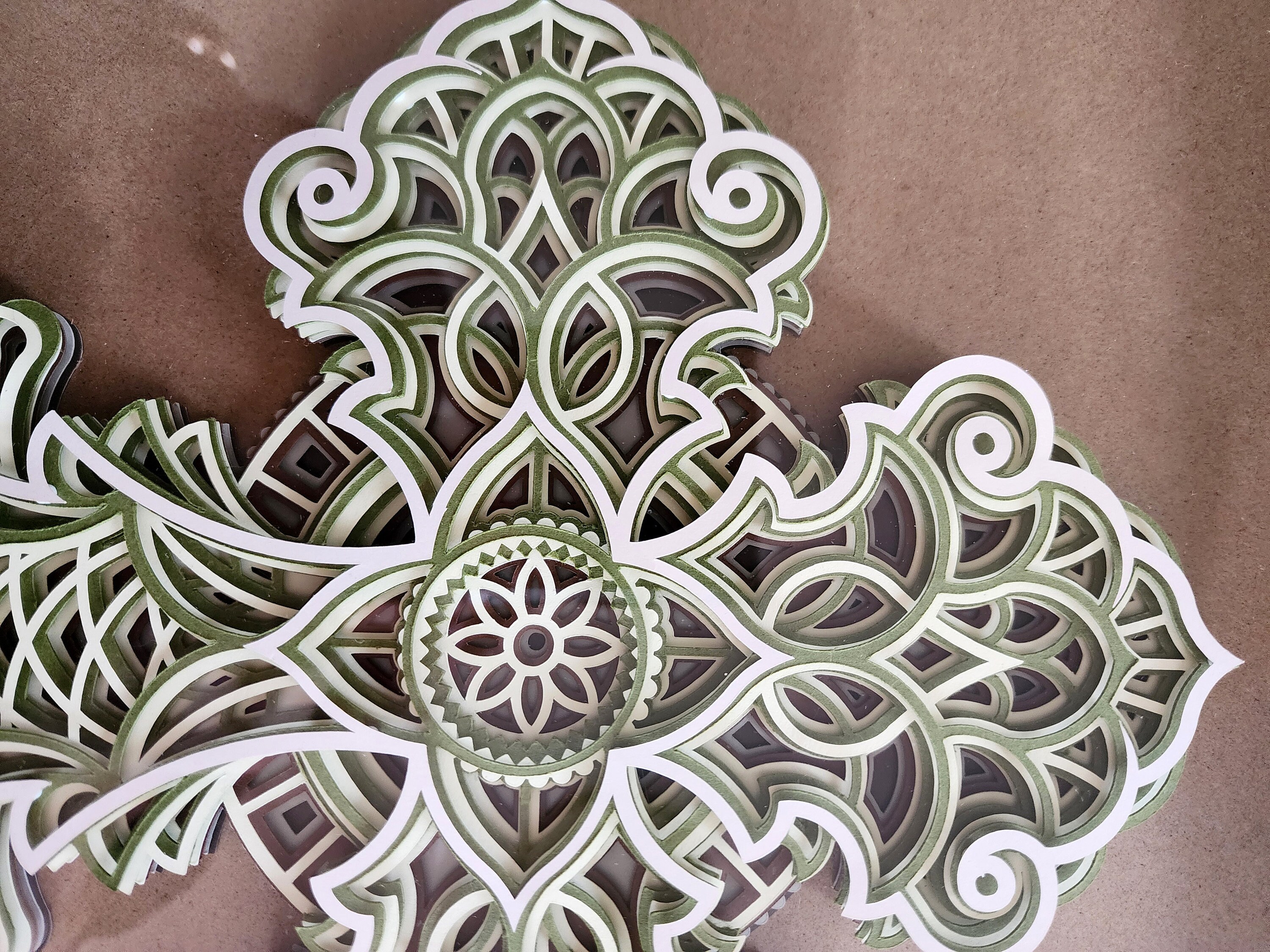 11" X 14" Multilayer 3D Celtic Cross Paper Art - Etsy