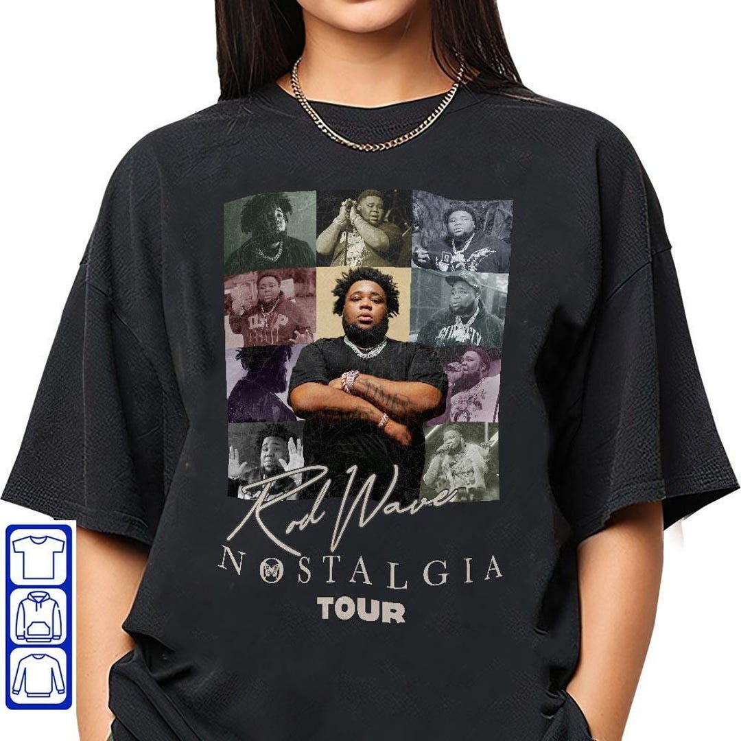 Rod Wave Nostalgia Tour Png, Rod Wave 2023 Concert Png, Beautiful Mind ...