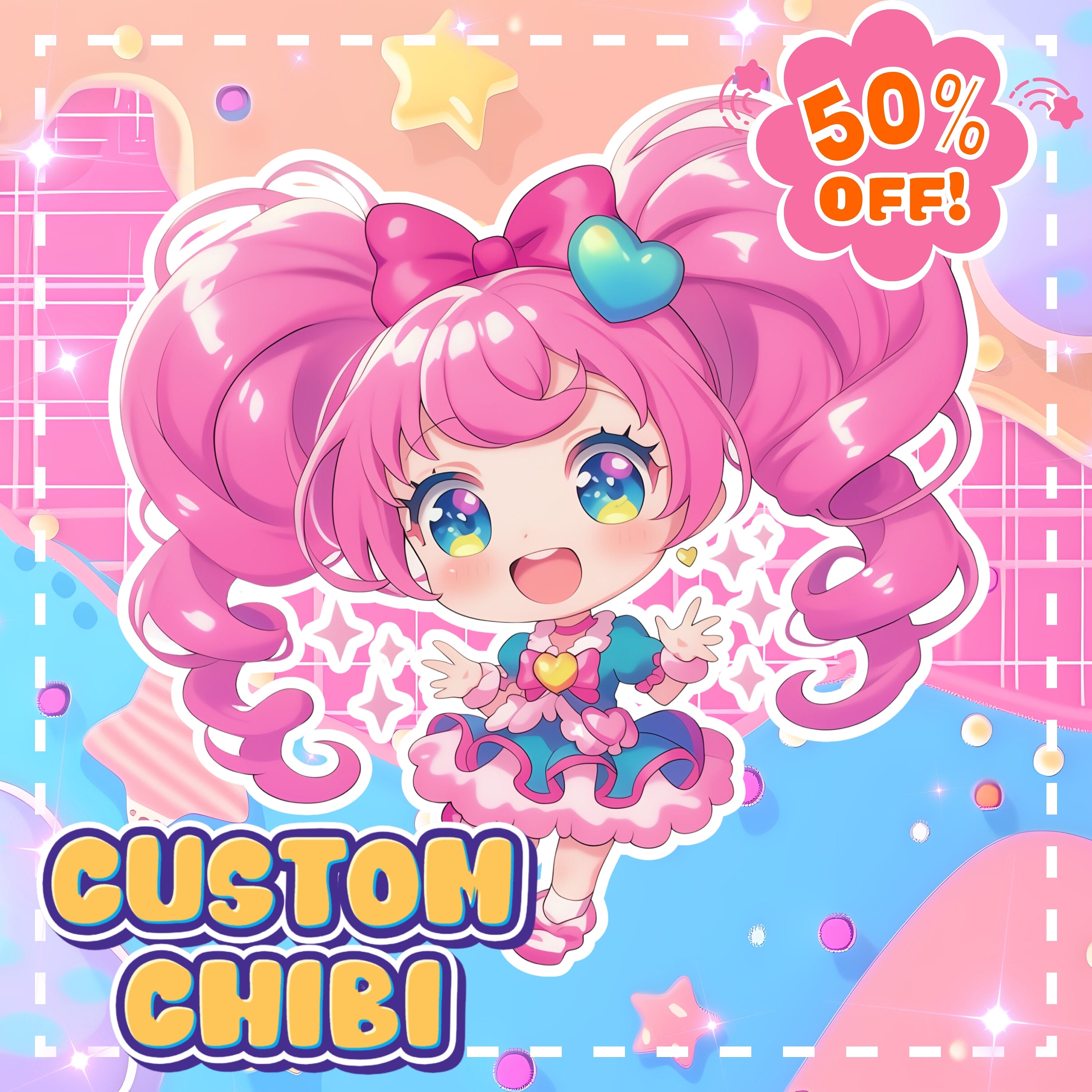 Custom Chibi Chibi Anime, Cute Chibi, Original Character, Chibi Fanart ...