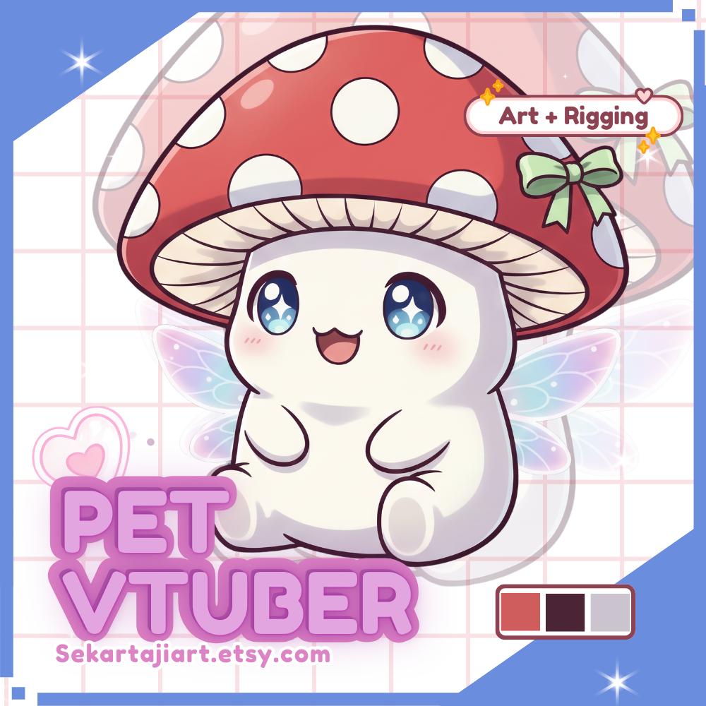 CUSTOM VTUBER PET | Vtuber Mascot | Animal Vtuber Pet| Animal Vtuber ...