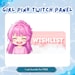 Blue Monster Twitch Panel Bundle – Cute Stream Panels for About Me ...