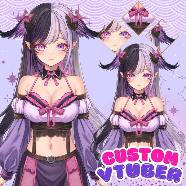 Vtuber Commission - Etsy
