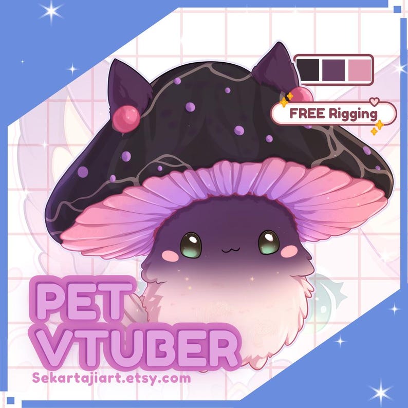 CUSTOM VTUBER PET | Vtuber Mascot | Animal Vtuber Pet| Animal Vtuber ...
