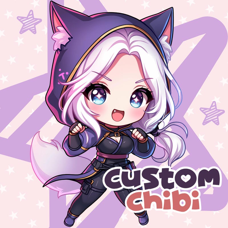 Cute Chibi - Etsy
