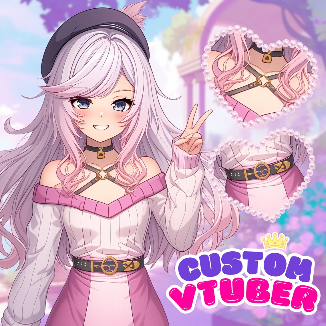 Custom Pngtuber Model, Pngtuber Model, Pngtuber Plush, Cute Pnguber ...