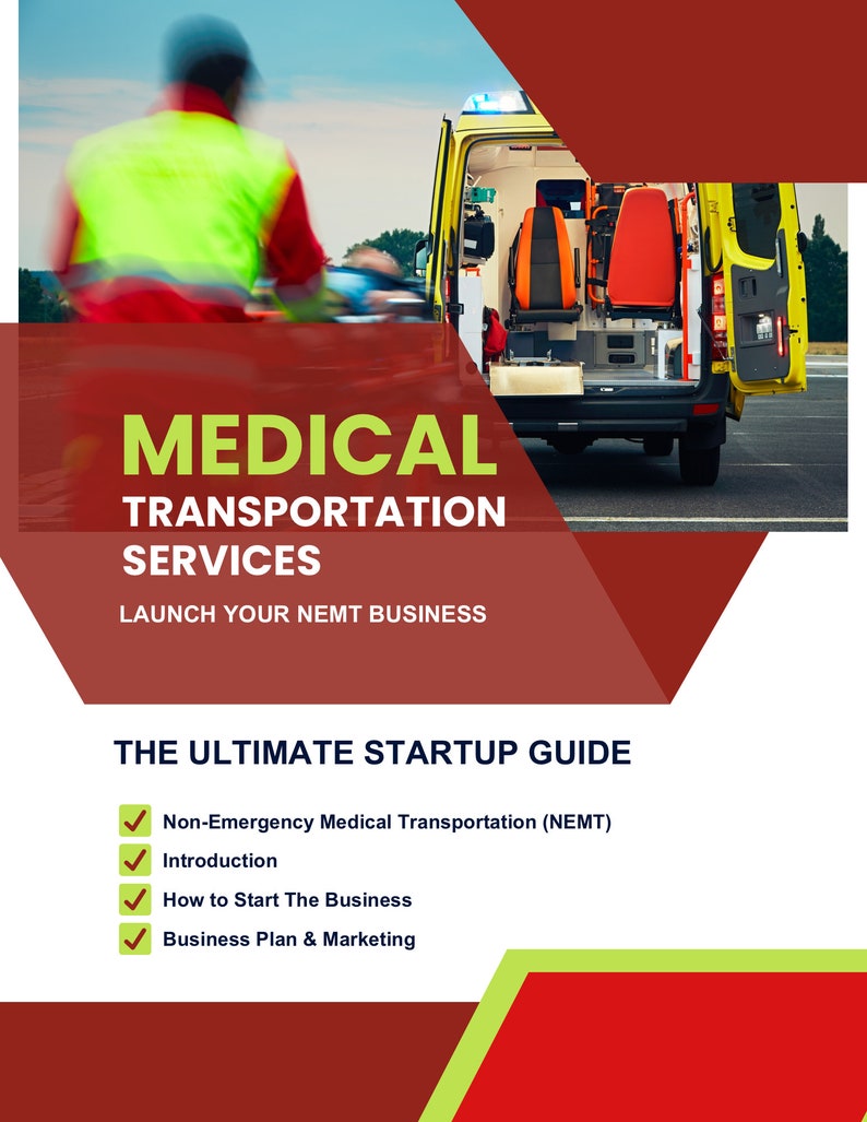 NEMT Business Startup Guide - Etsy