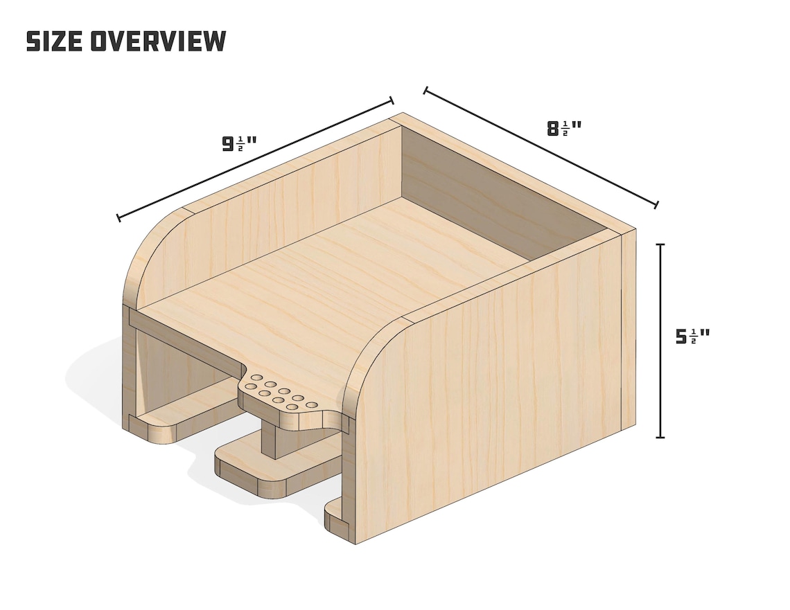 Dual Drill Holder Build Plans – DIY Cordless Drill Rack With Bit ...