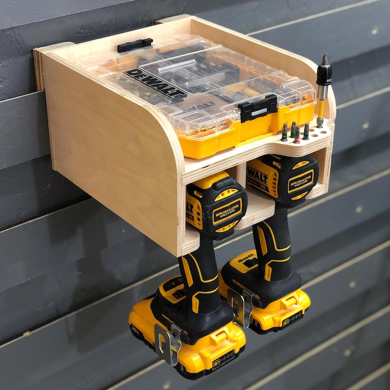 Cordless Drill Storage - Etsy