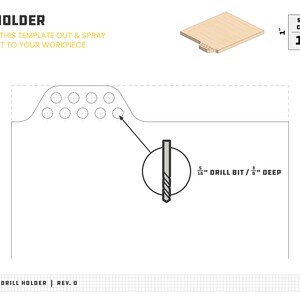Dual Drill Holder Build Plans – DIY Cordless Drill Rack With Bit ...