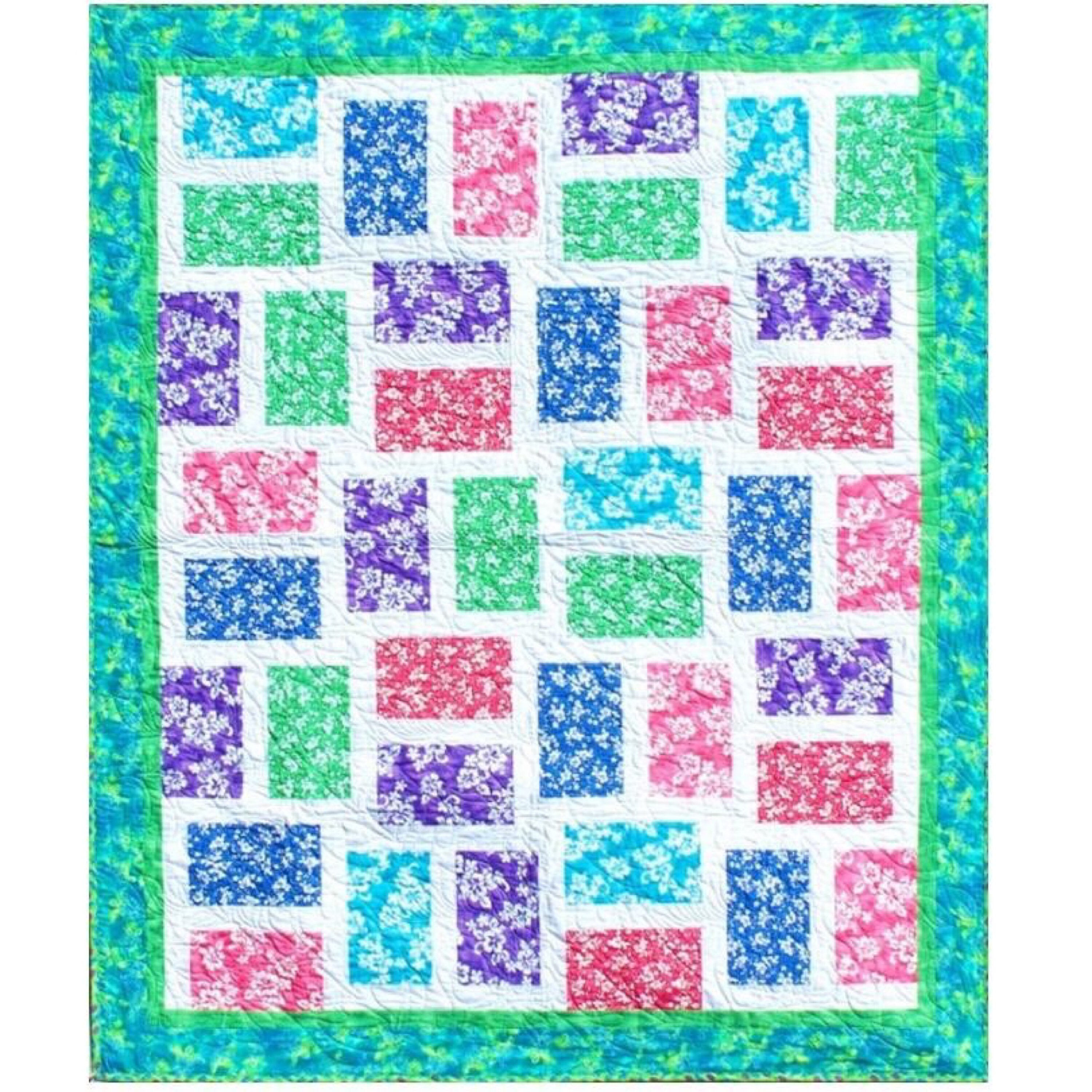 H IS for HAWAII Quilt Pattern - B J Q 103 --- Printable Download Pdf E ...