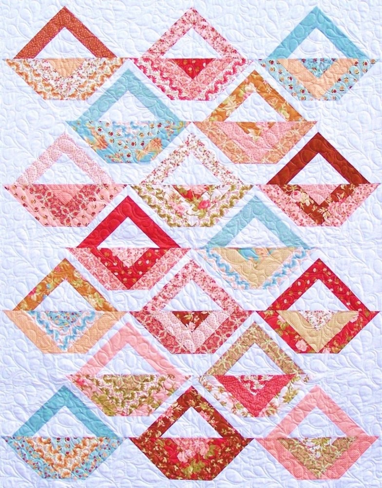 A TISKET, A Tasket Quilt Patttern - B J Q 114 --- Printable Download ...