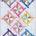 PINWHEEL POSIES Quilt Pattern - B J Q 115 --- Printable Pdf E-pattern ...