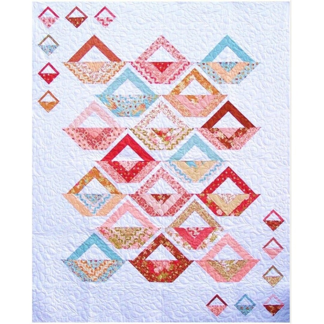 A TISKET, A Tasket Quilt Patttern - B J Q 114 --- Printable Download ...