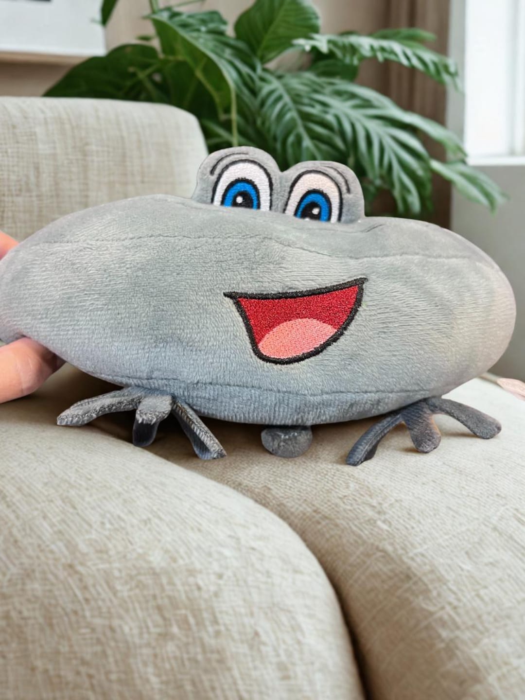 Robbie the Robot Vacuum Plush Toy, Kids Stuffed Animal - Etsy